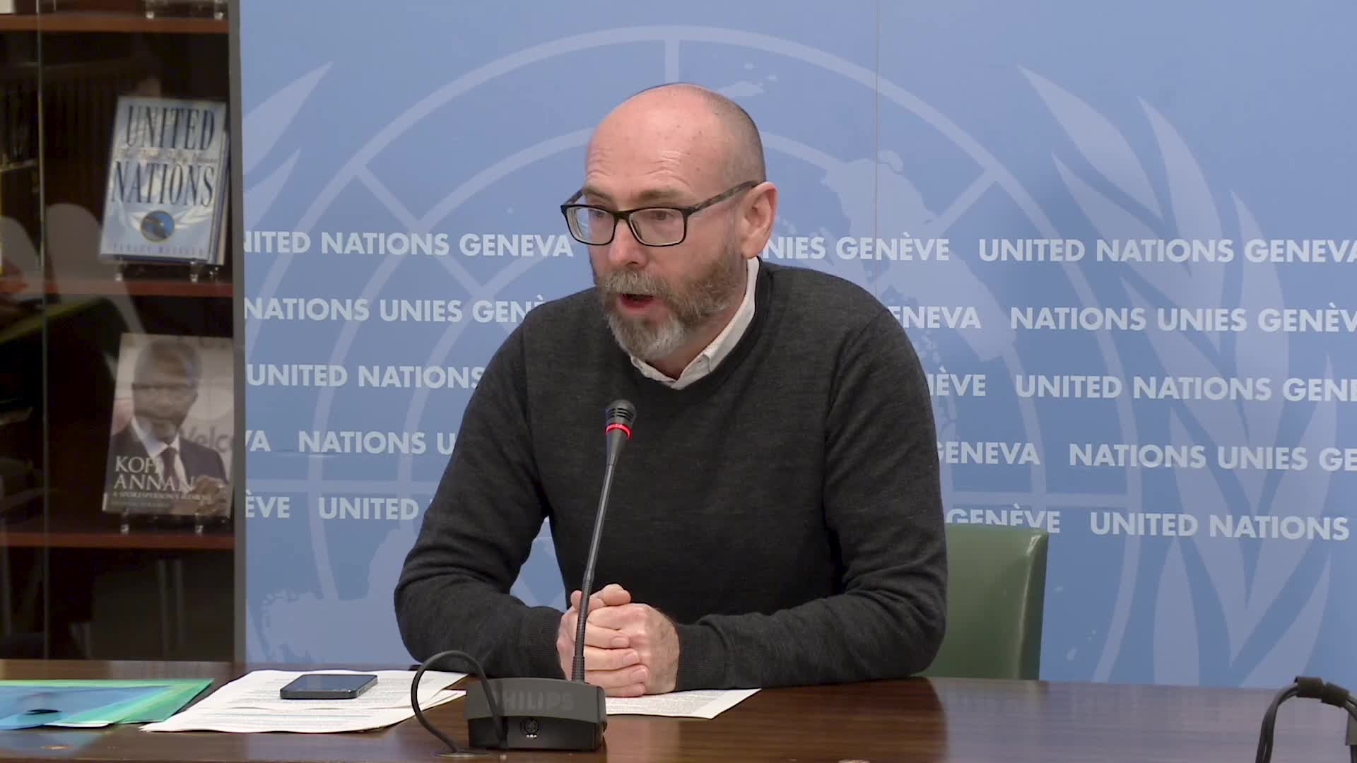 Bi-Weekly Press Briefing: UN Human Rights briefing spokesperson Jeremy ...